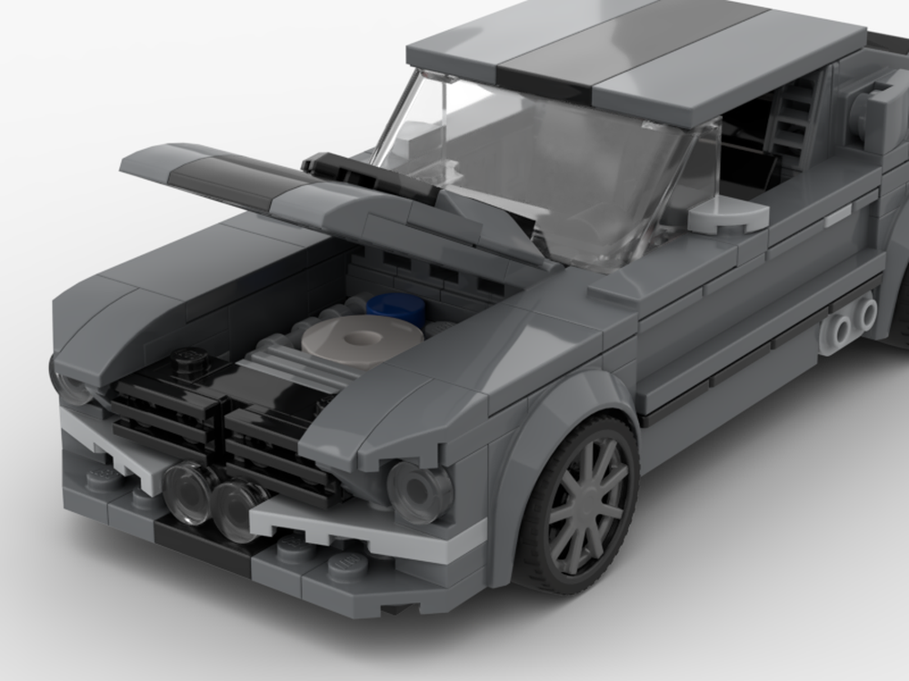 Lego Moc Shelby Mustang Eleanor By Doubleubricks Rebrickable