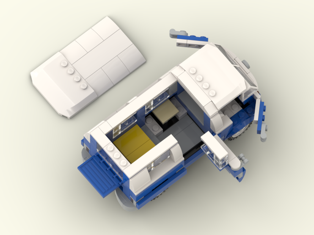 LEGO MOC 1965 Volkswagen T1 Campervan - 8 Stud Wide by jameshigson0512 ...
