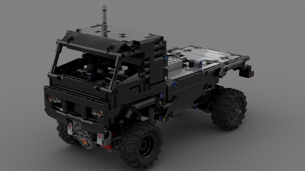 LEGO MOC KAMaz of Dakar by Inimoha_TV | Rebrickable - Build with LEGO