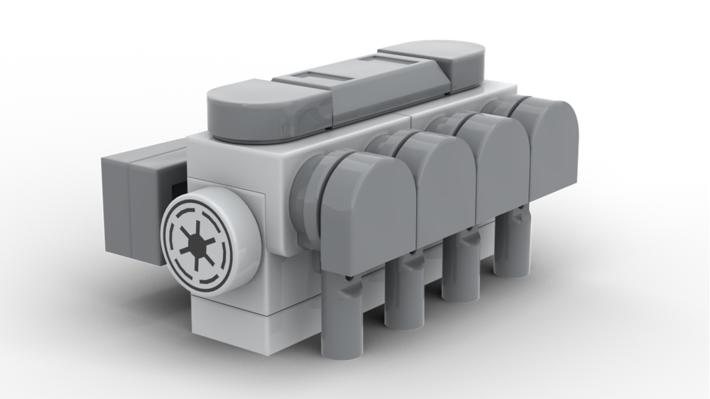 Lego Moc Longitudinal Inline 4 Engine By Rocha11 Rebrickable Build