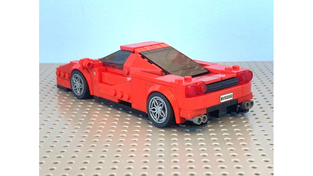 Lego Moc Ferrari Enzo By Lordcagnus Rebrickable Build With Lego