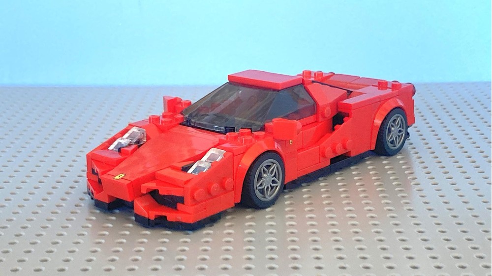 Lego Moc Ferrari Enzo By Lordcagnus Rebrickable Build With Lego