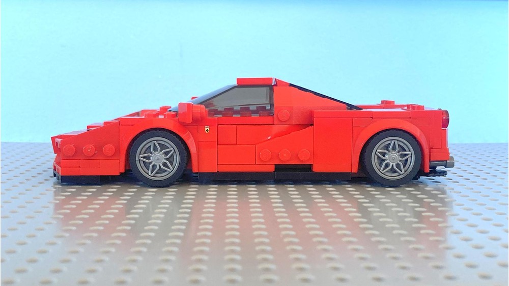 Lego Moc Ferrari Enzo By Lordcagnus Rebrickable Build With Lego