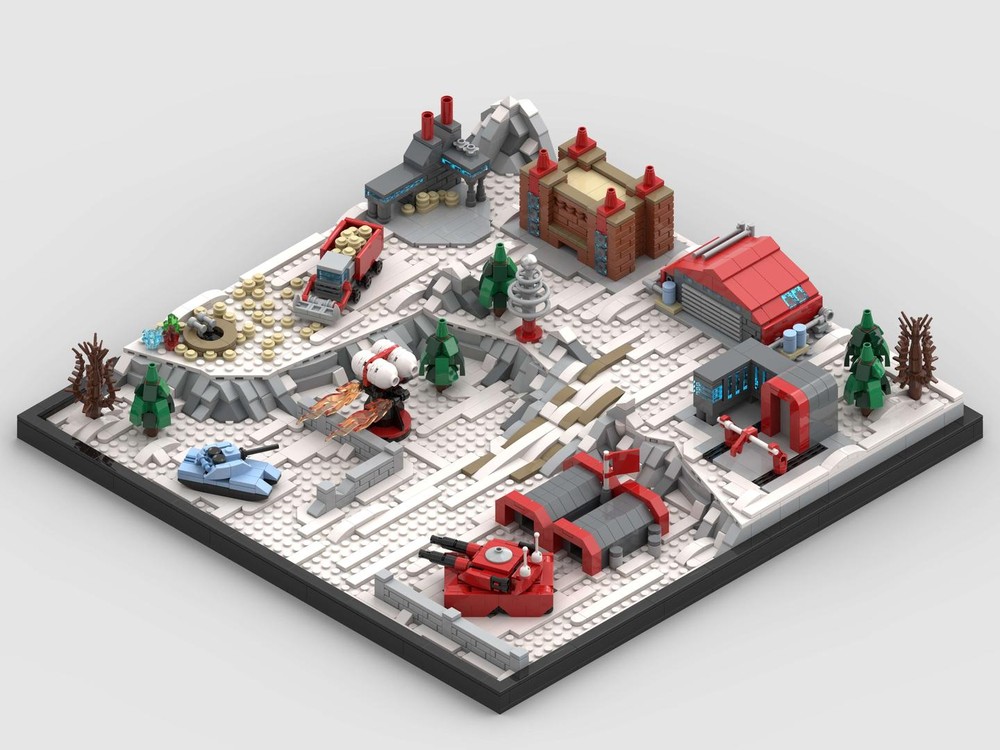 LEGO MOC Command & Conquer (C&C) Red Alert - Soviet Base by Arq ...