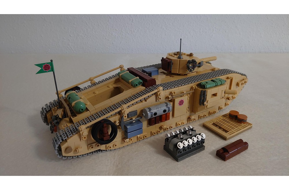 Lego Moc Lego Indiana Jones Moc The Last Crusade Tank By Tms 95