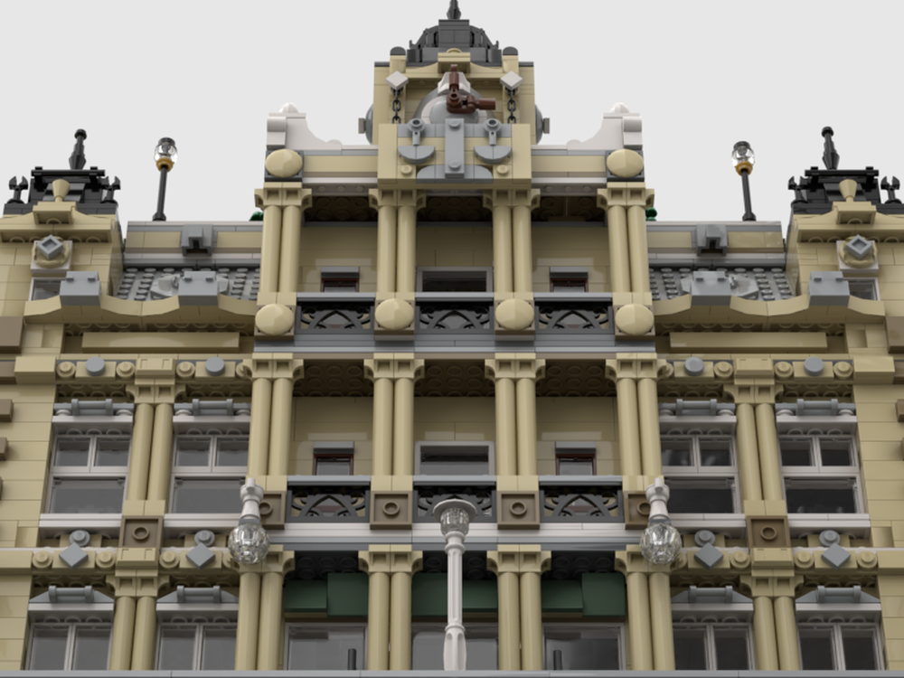 LEGO MOC The Courthouse - 10278 Police Station x2 Sets Alternate Build ...