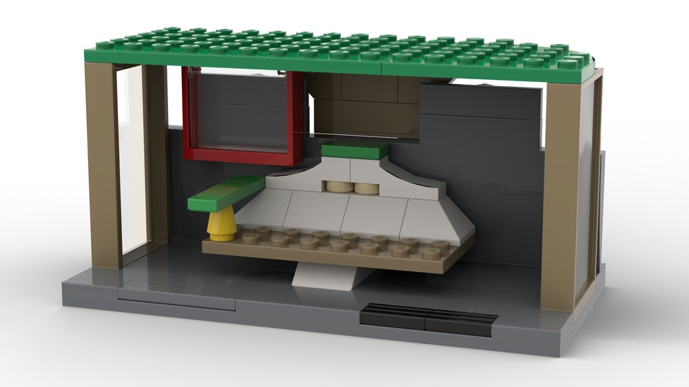 LEGO MOC Bus Stop by jecepede | Rebrickable - Build with LEGO