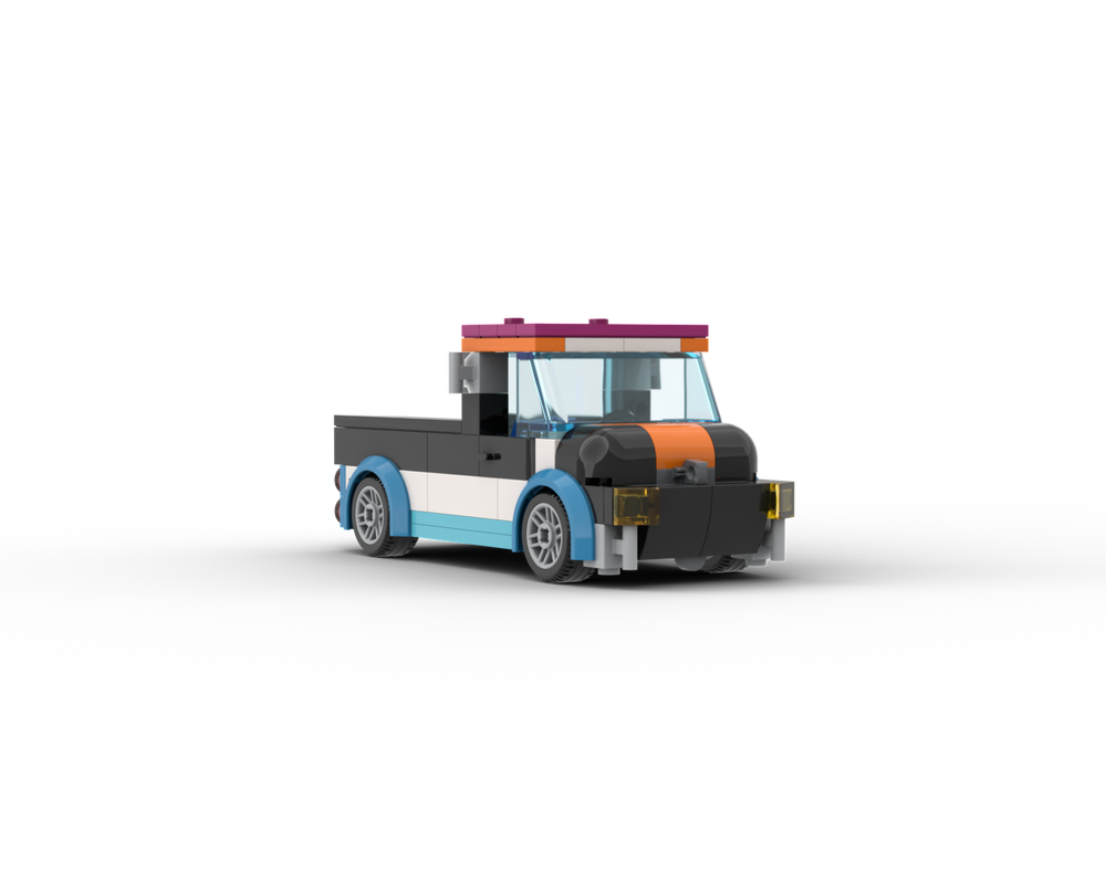 Lego Moc Pick Up Lego 60384 Alternate Build 5 By N2brick Rebrickable
