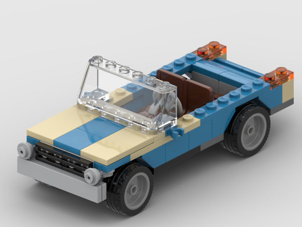 LEGO MOC old car by EBbuilds | Rebrickable - Build with LEGO