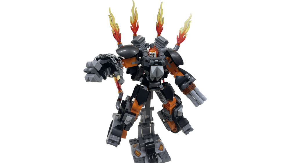 LEGO MOC Ghost Rider 76245x2 (Upgraded Mech) by anderson_brick_art ...