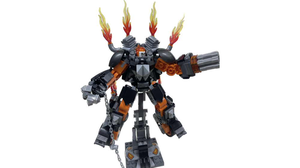 LEGO MOC Ghost Rider 76245x2 (Upgraded Mech) by anderson_brick_art ...