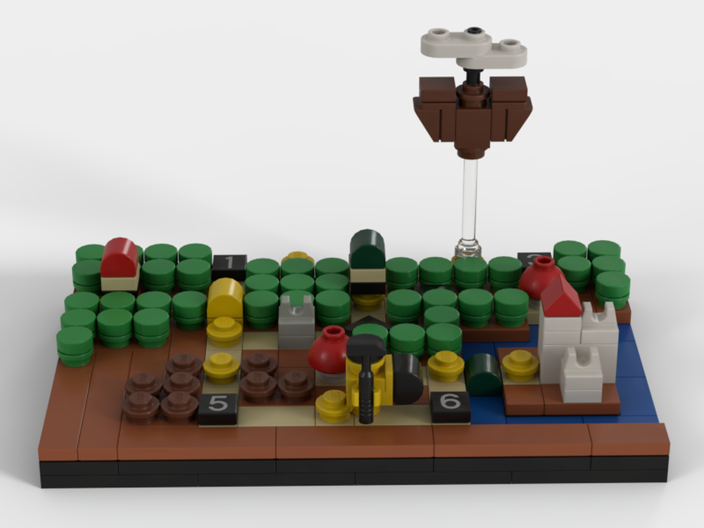 LEGO MOC Smb3 mini scale world 1 map by tacotaco64™️ | Rebrickable ...