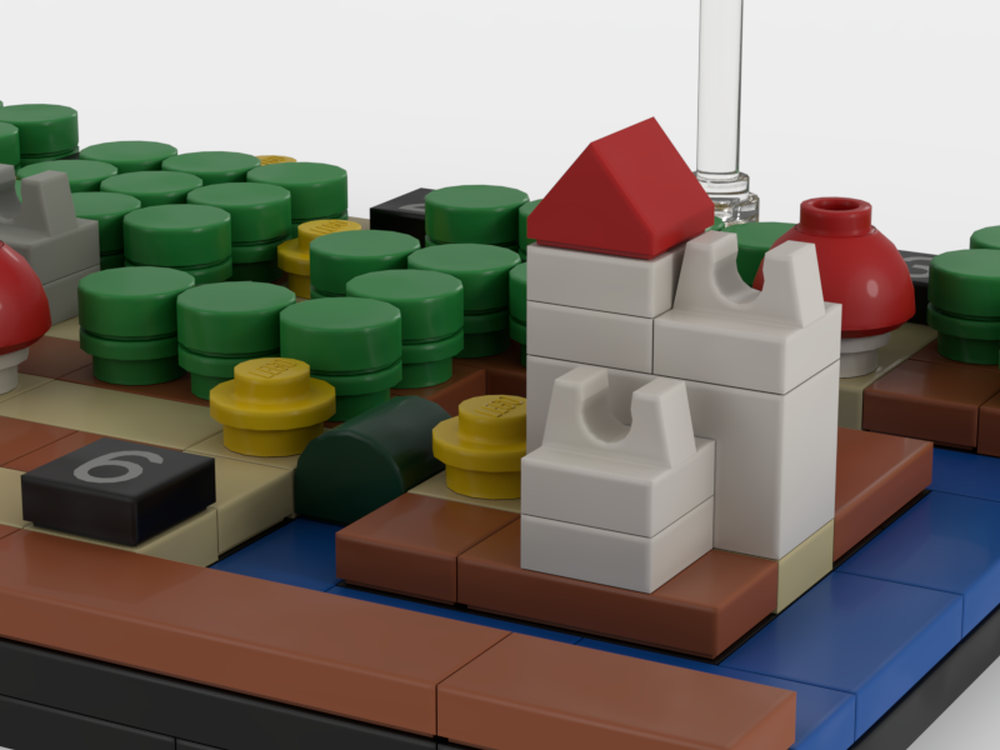 Lego Moc Smb3 Mini Scale World 1 Map By Tacotaco64™️ Rebrickable
