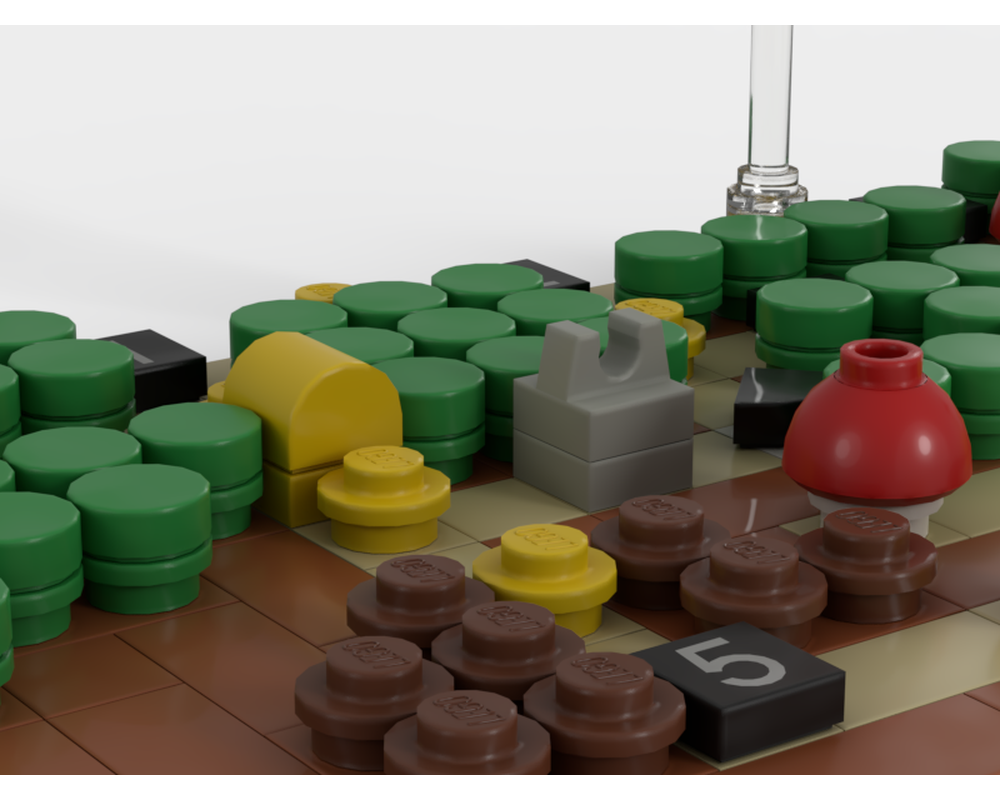 Lego Moc Smb3 Mini Scale World 1 Map By Tacotaco64™️ Rebrickable