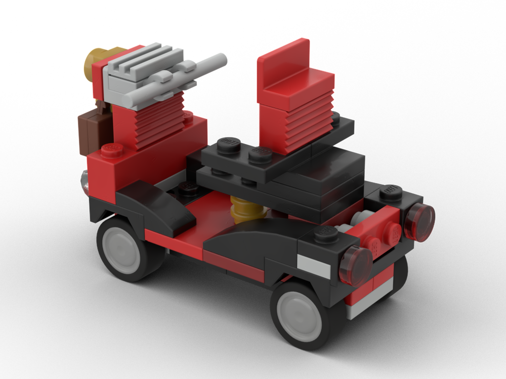 LEGO MOC Mobility scooter (30644) by BriXperiMent | Rebrickable - Build ...