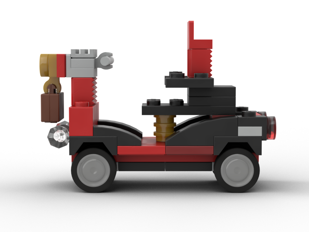 LEGO MOC Mobility scooter (30644) by BriXperiMent | Rebrickable - Build ...