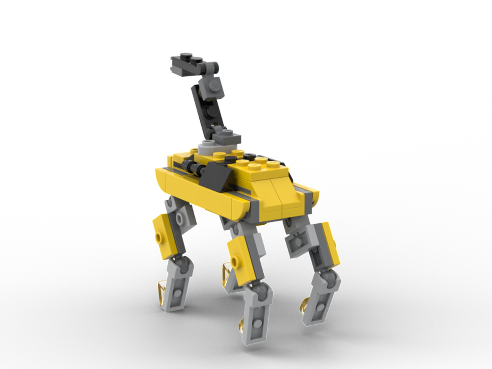 Lego Moc Boston Dynamics Spot By Zengogobrick Rebrickable Build