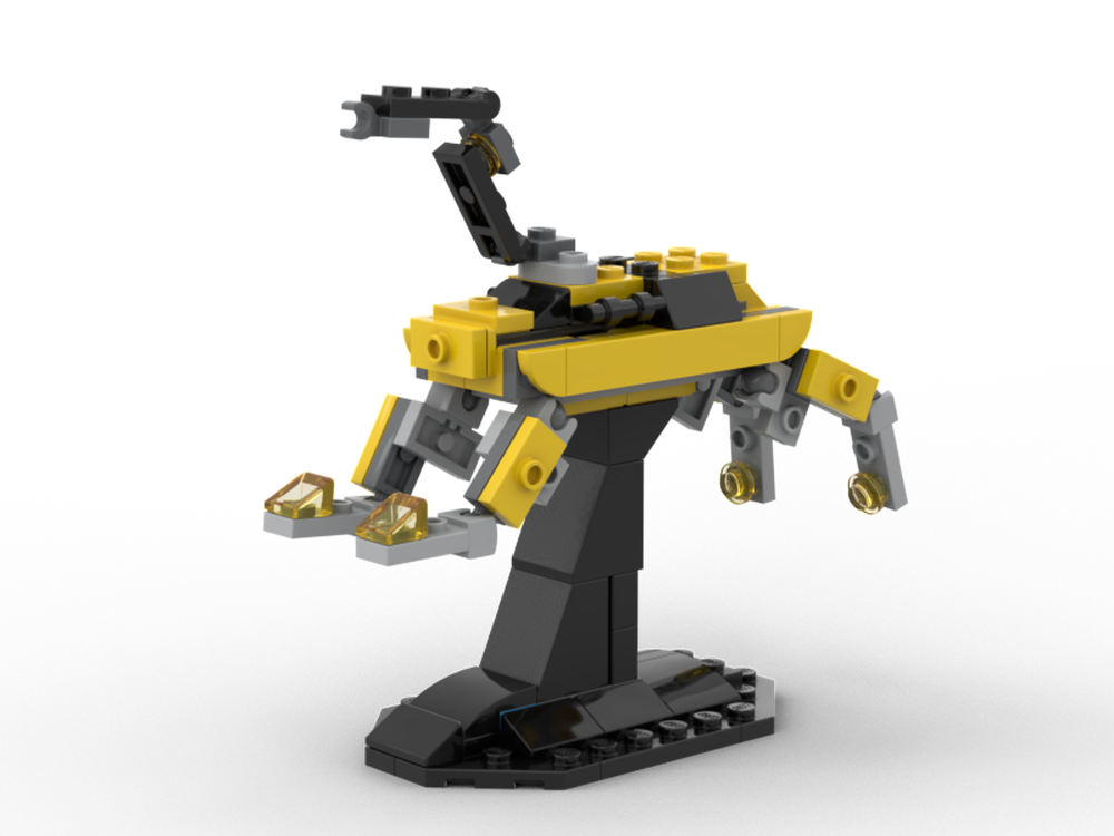 Lego Moc Boston Dynamics Spot By Zengogobrick Rebrickable Build