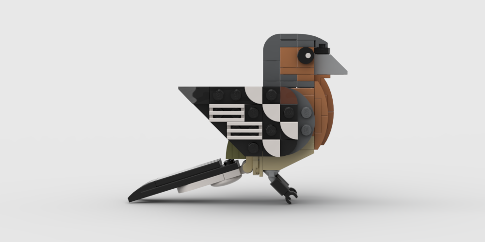Lego Moc Chaffinch By Legham Rebrickable Build With Lego