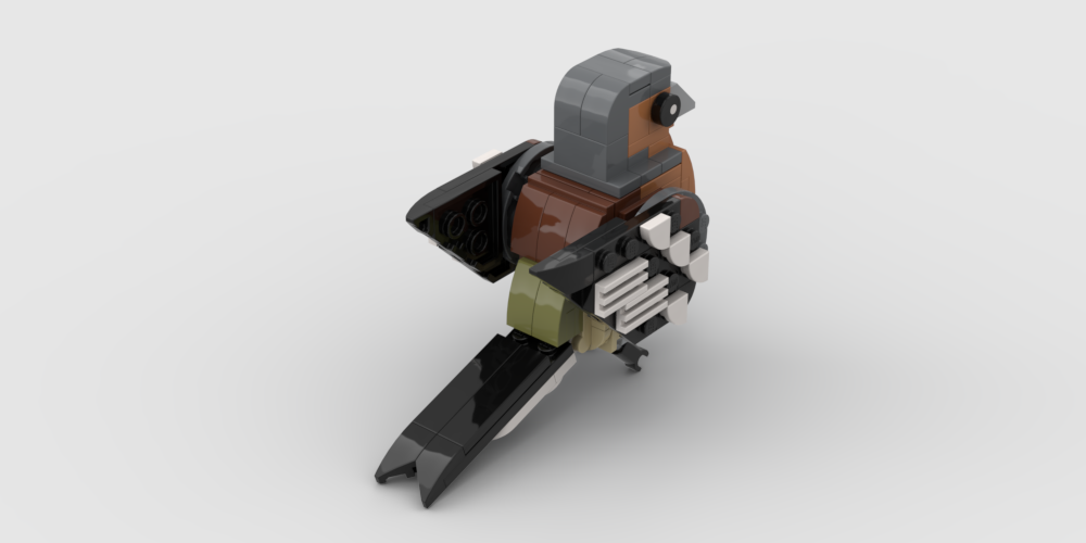 Lego Moc Chaffinch By Legham Rebrickable Build With Lego
