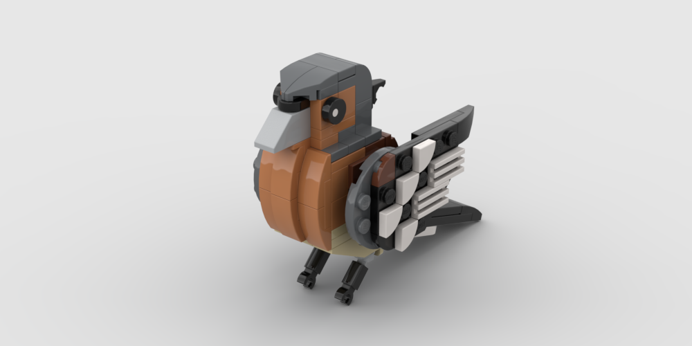 Lego Moc Chaffinch By Legham Rebrickable Build With Lego