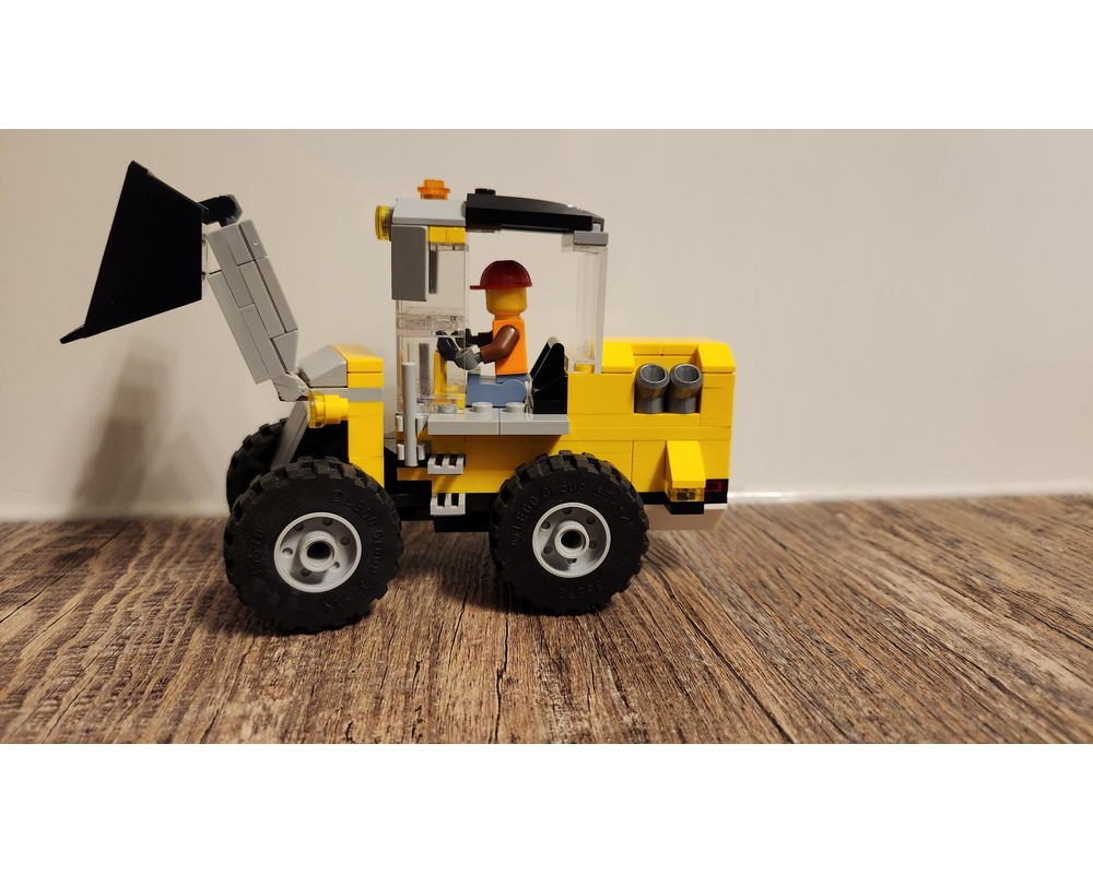 Lego Moc Articulated Loader By Unknown1 Rebrickable Build With Lego