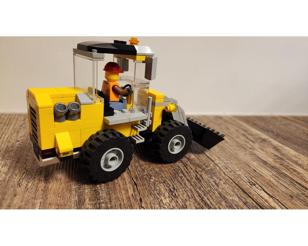 Lego Moc Articulated Loader By Unknown1 Rebrickable Build With Lego