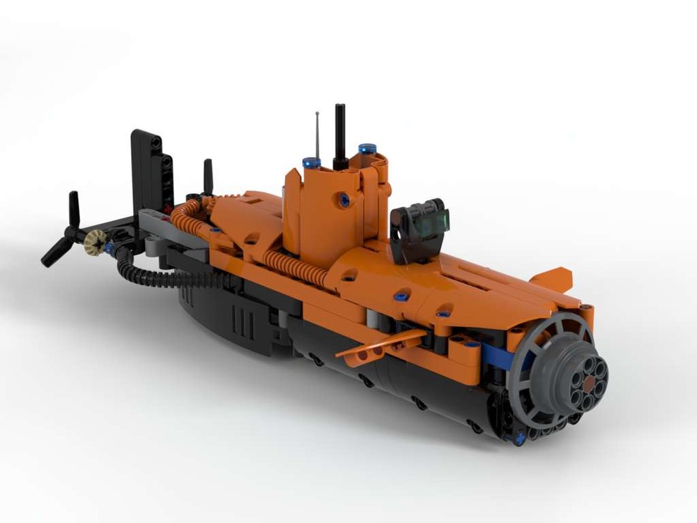 LEGO MOC-142369 42120 Submarine Upgrade by richidello | Rebrickable ...