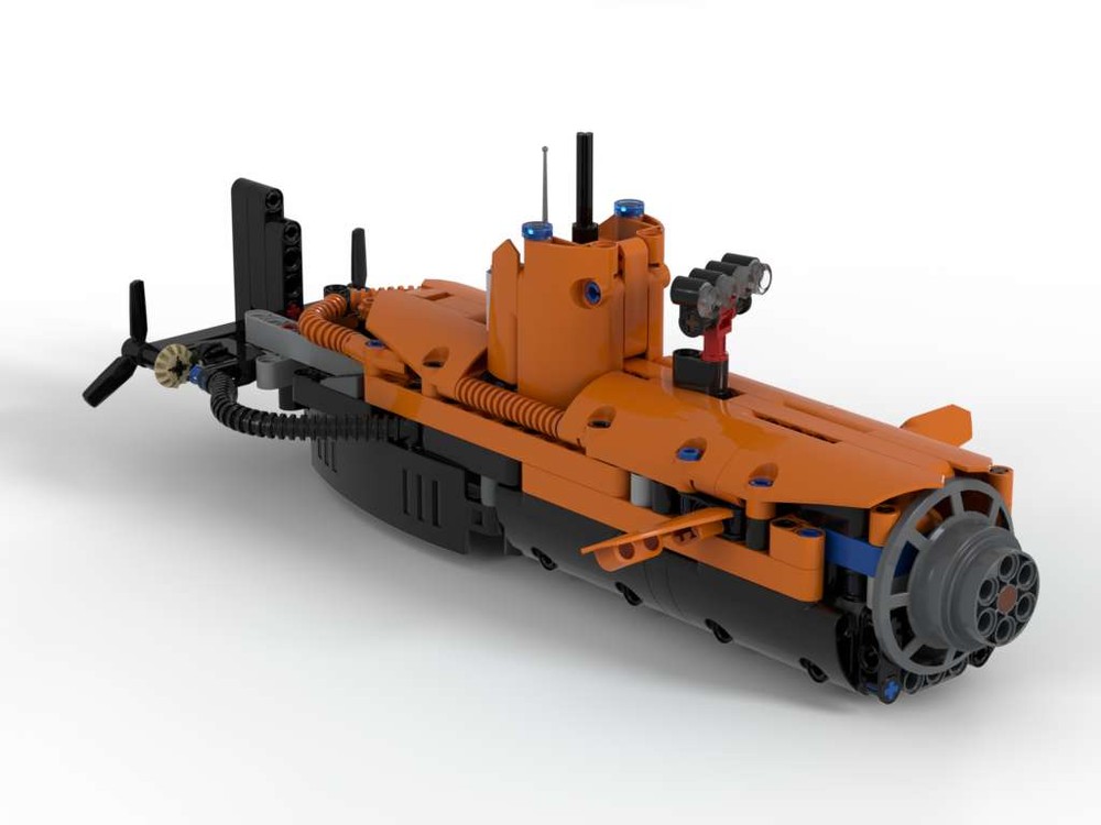 LEGO MOC-142369 42120 Submarine Upgrade by richidello | Rebrickable ...