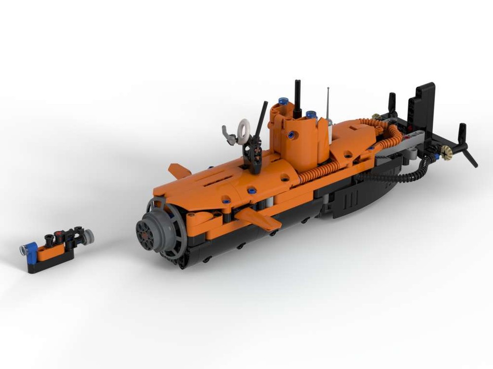 LEGO MOC-142369 42120 Submarine Upgrade by richidello | Rebrickable ...
