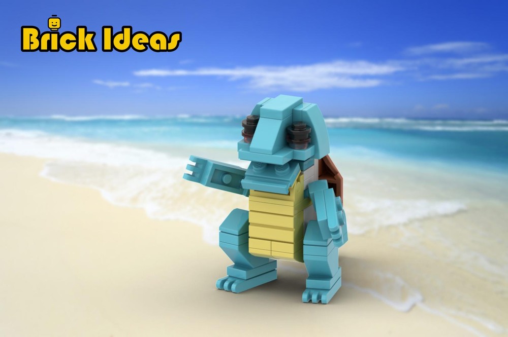 LEGO MOC Squirtle (Pokémon) by Brick_Ideas | Rebrickable - Build with LEGO