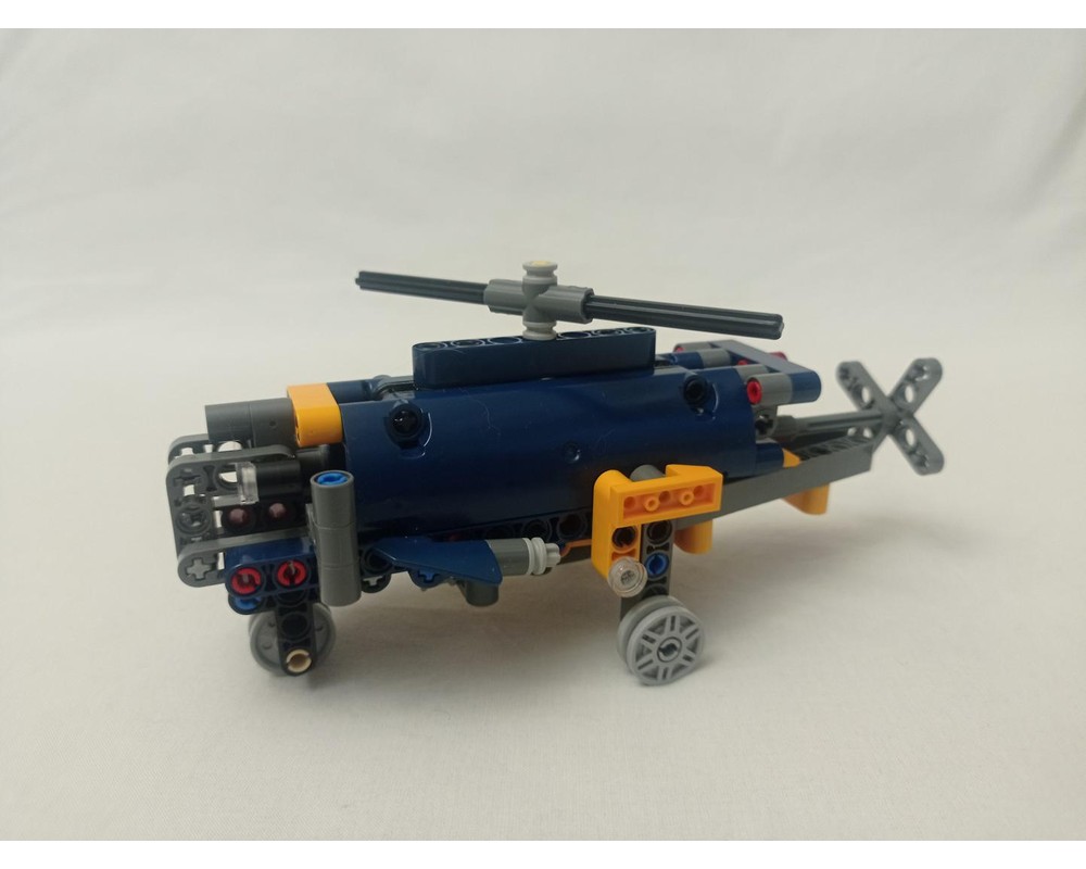 Lego Moc Cargo Helicopter 42147 Alternative By Erikgs Rebrickable