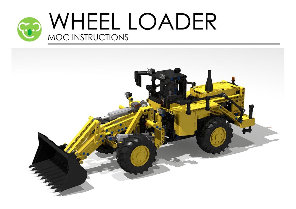 LEGO MOC Wheel Loader by Superkoala | Rebrickable - Build with LEGO