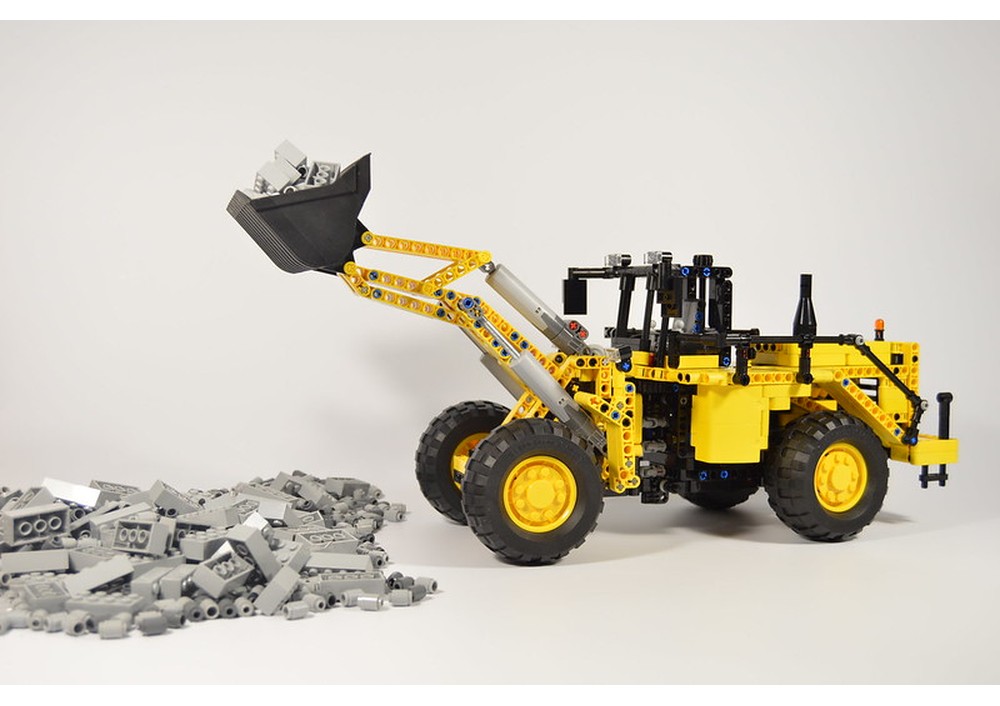 LEGO MOC Wheel Loader by Superkoala | Rebrickable - Build with LEGO