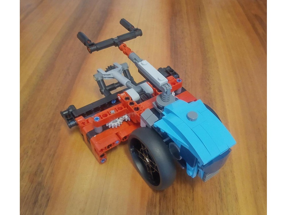 LEGO MOC-142399 31114 Single-Axle Tractor with Mower and Cultivator by ...