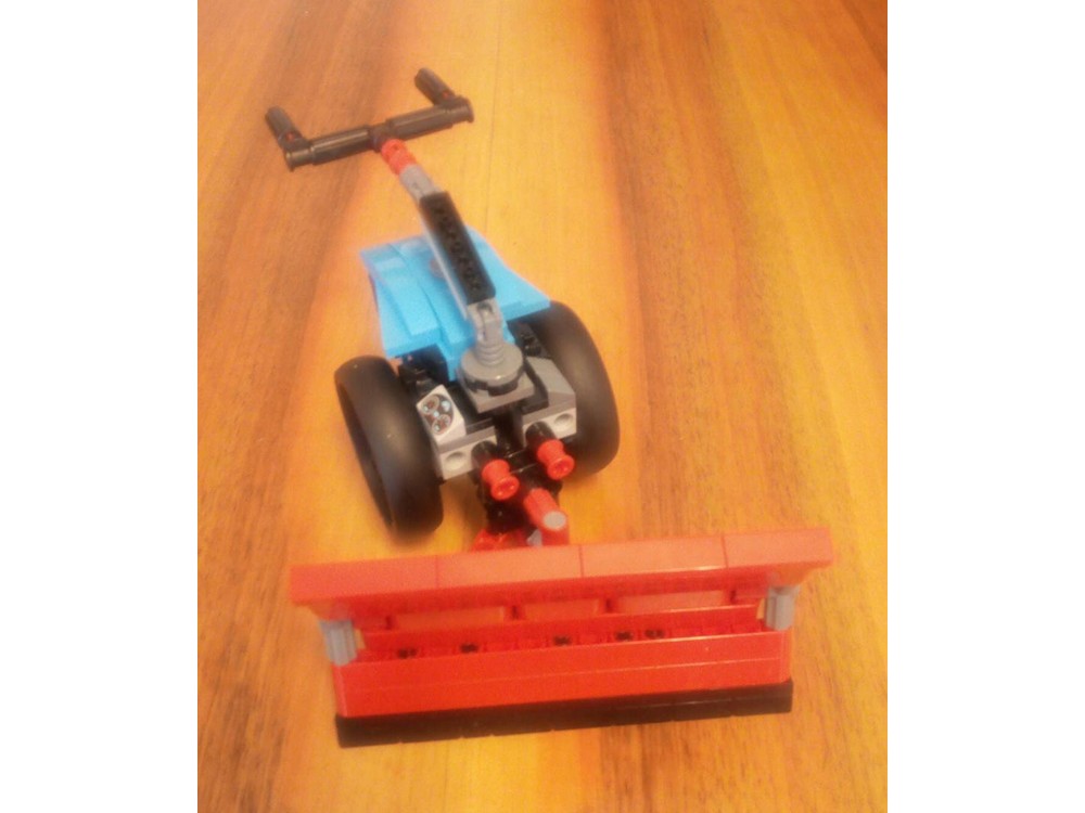 LEGO MOC-142399 31114 Single-Axle Tractor with Mower and Cultivator by ...