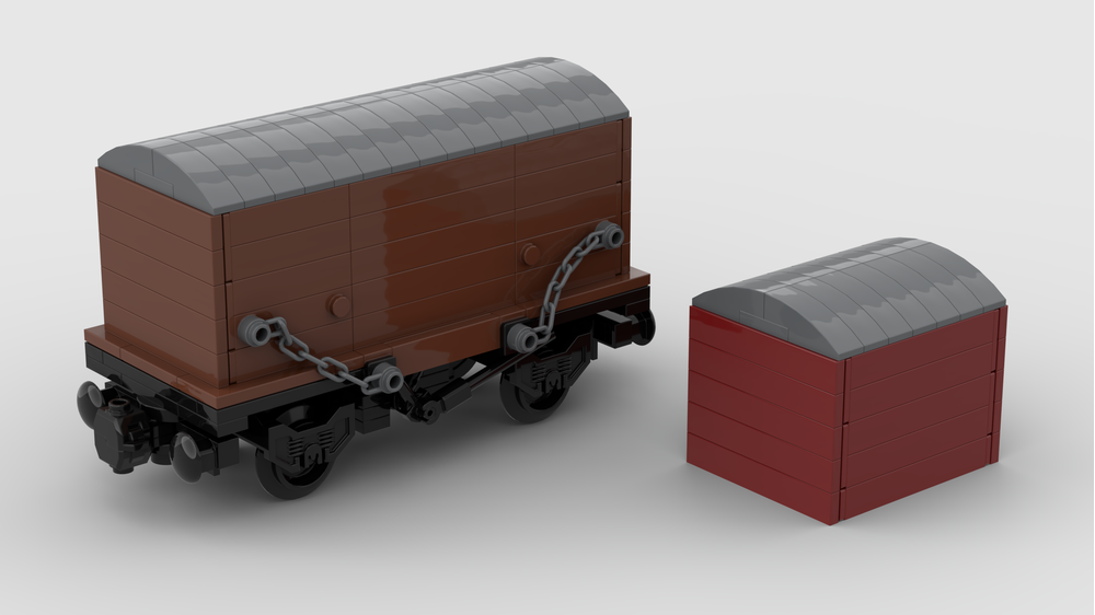 LEGO MOC British Rail Conflat (7W) by JG Locomotive Works | Rebrickable ...