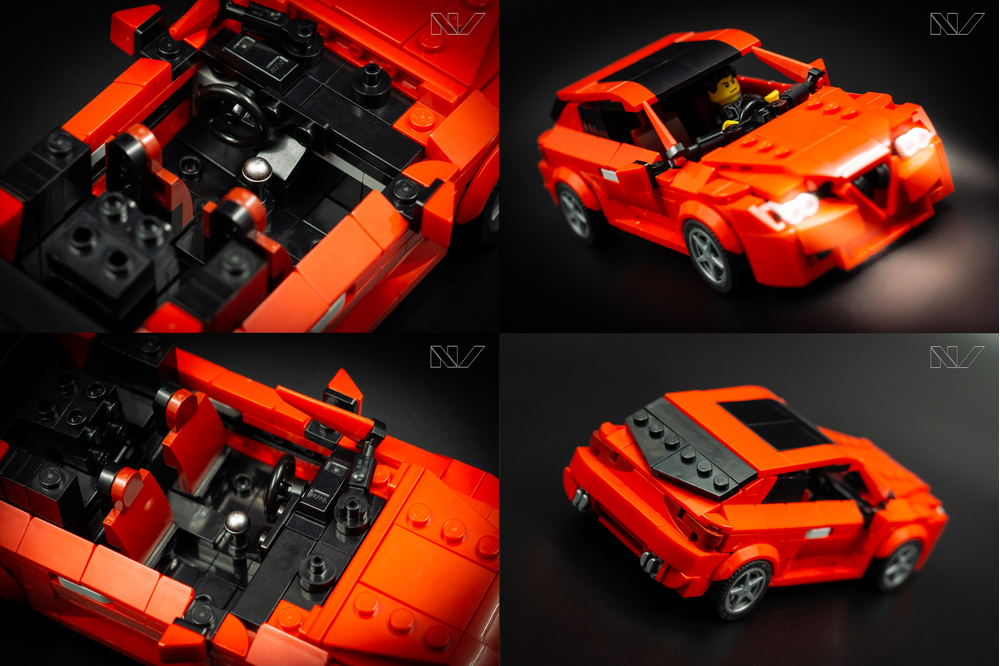 Lego Moc Alfa Romeo Brera By Nv Carmocs Rebrickable Build With Lego