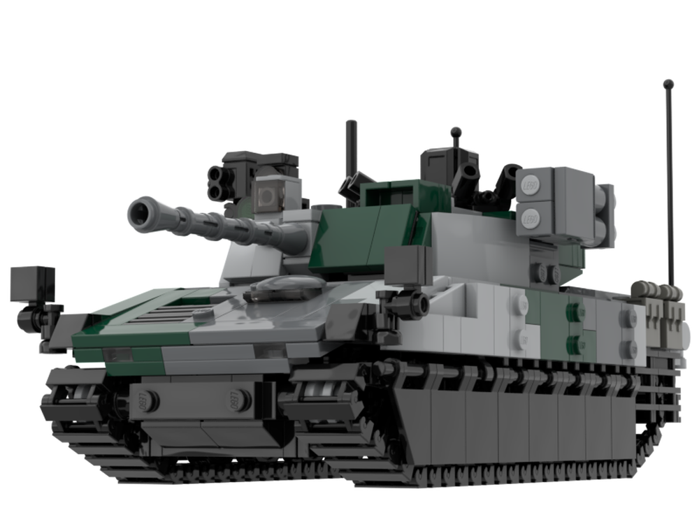 Lego Moc Cvm3 Bradley Ifv By Somerslego Rebrickable Build With Lego