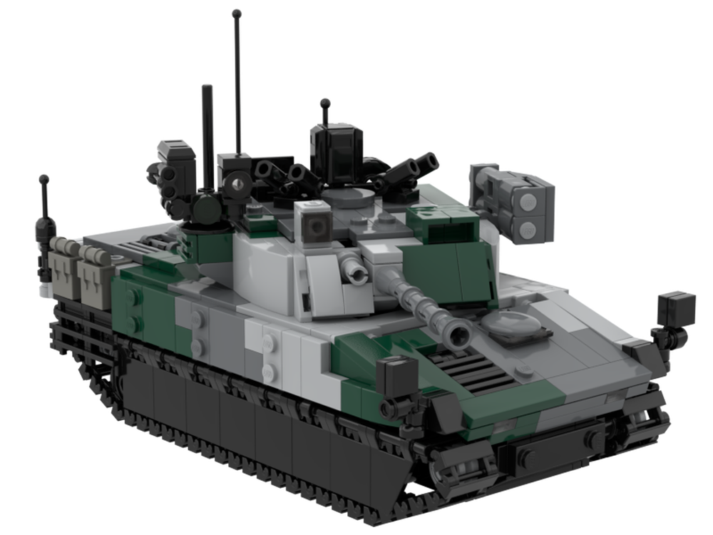 Lego Moc Cvm3 Bradley Ifv By Somerslego Rebrickable Build With Lego