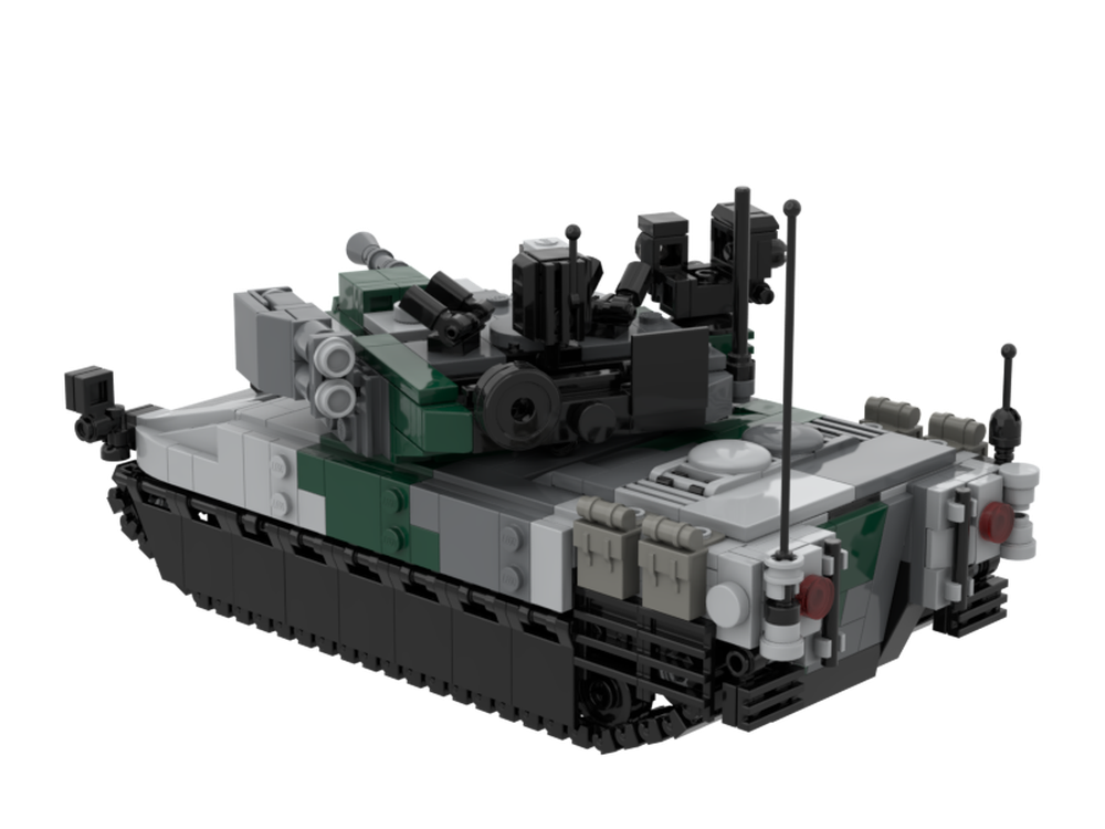 Lego Moc Cvm3 Bradley Ifv By Somerslego Rebrickable Build With Lego