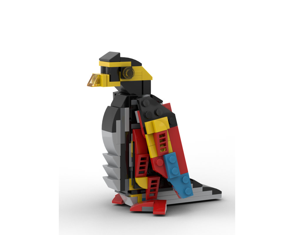 LEGO MOC Penguin by zengogobrick | Rebrickable - Build with LEGO
