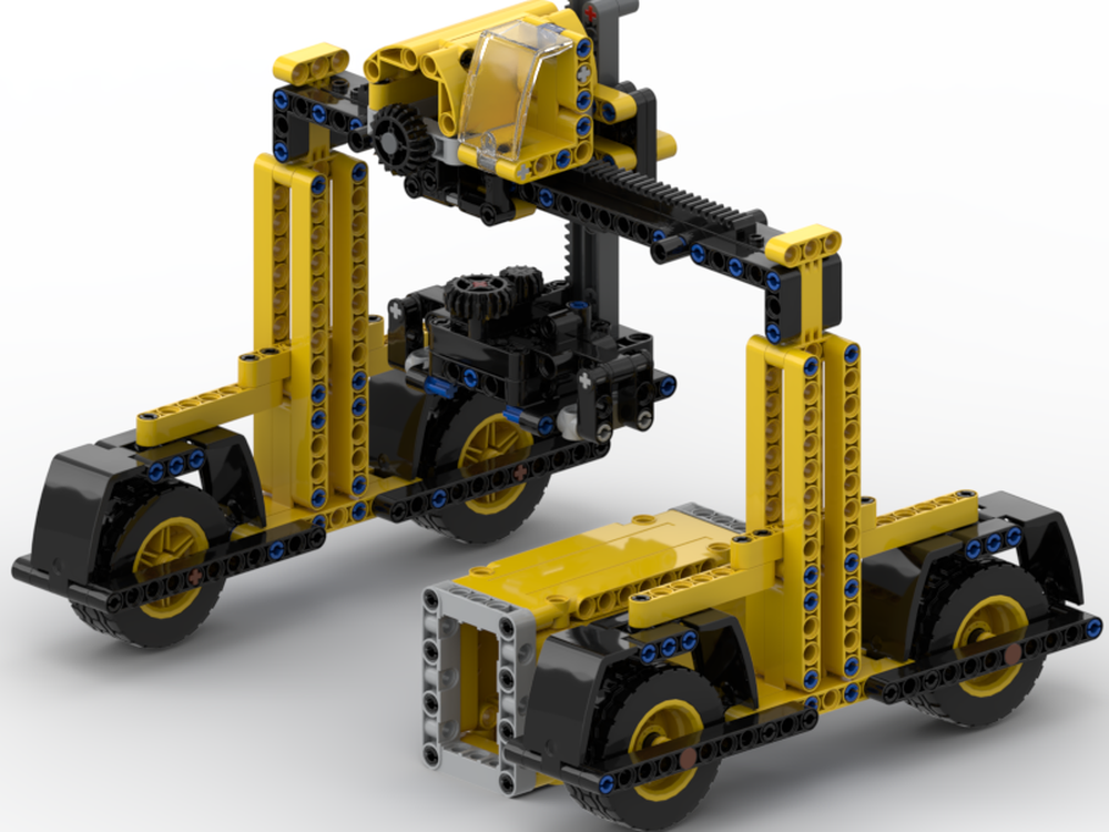 LEGO MOC Straddle Carrier by A_Dilophosaurus | Rebrickable - Build with ...