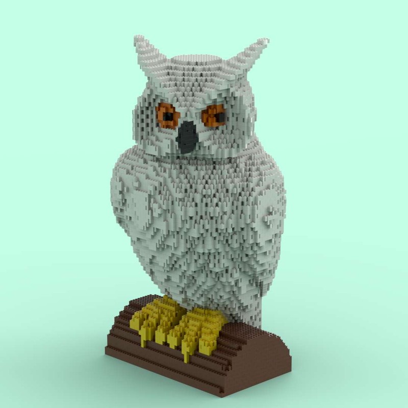 LEGO MOC Owl by otterbournelego | Rebrickable - Build with LEGO