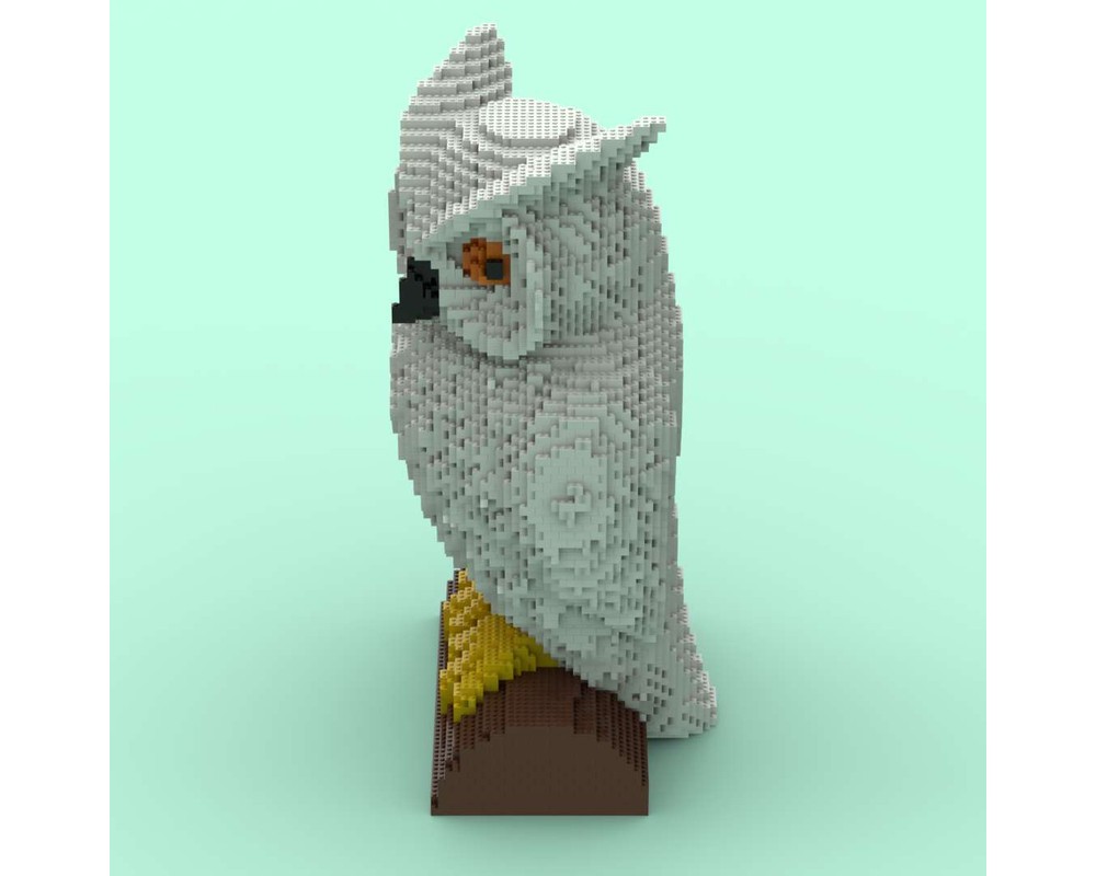 Lego Moc Owl By Otterbournelego Rebrickable Build With Lego