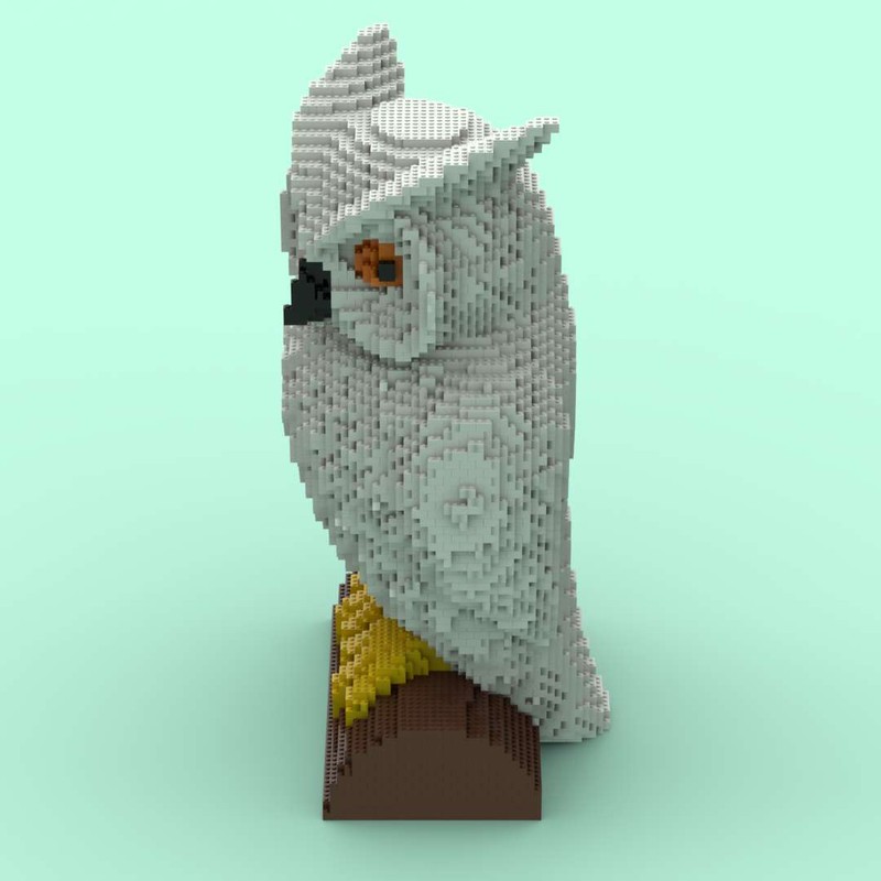 LEGO MOC Owl by otterbournelego | Rebrickable - Build with LEGO