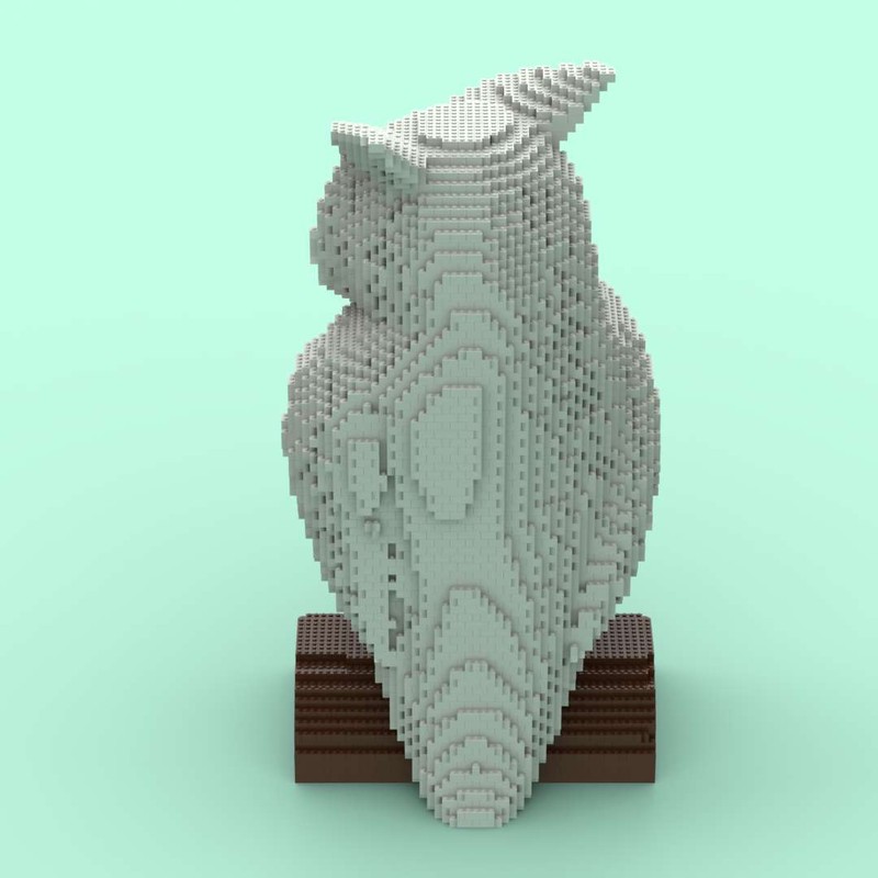 LEGO MOC Owl by otterbournelego | Rebrickable - Build with LEGO