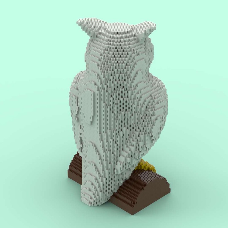 LEGO MOC Owl by otterbournelego | Rebrickable - Build with LEGO
