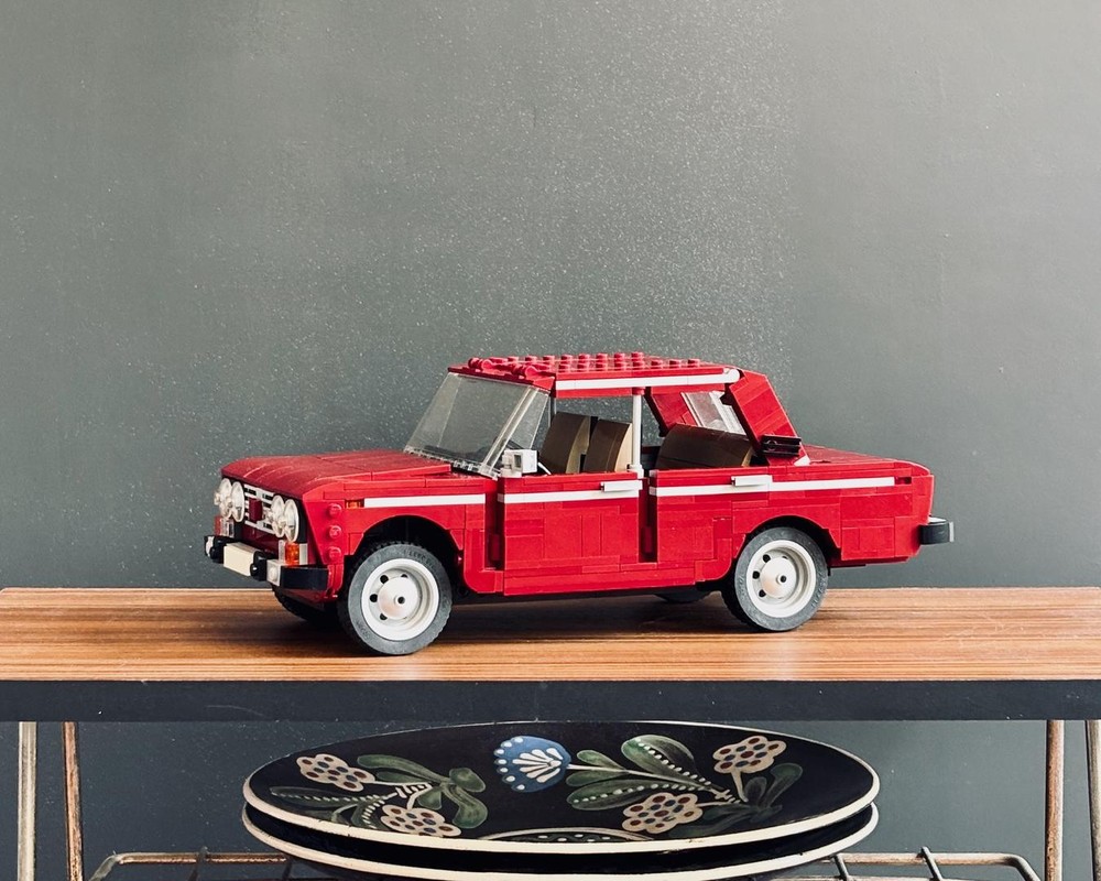 LEGO MOC Lada 1600 / VAZ-2106 by blockostalgia | Rebrickable - Build ...