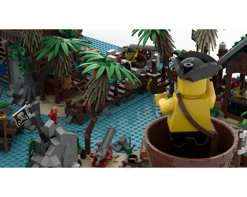 Lego Moc Pirates Islands Bundle By Legatoflegion Rebrickable